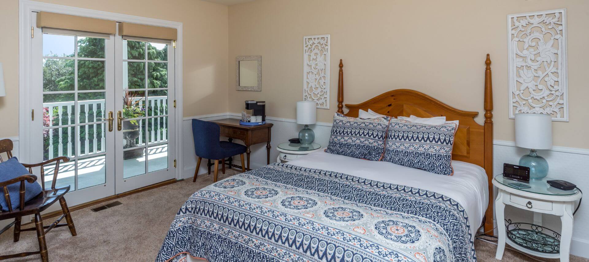 Marrowstone Room at Ravenscroft Inn in Port Townsend Washington
