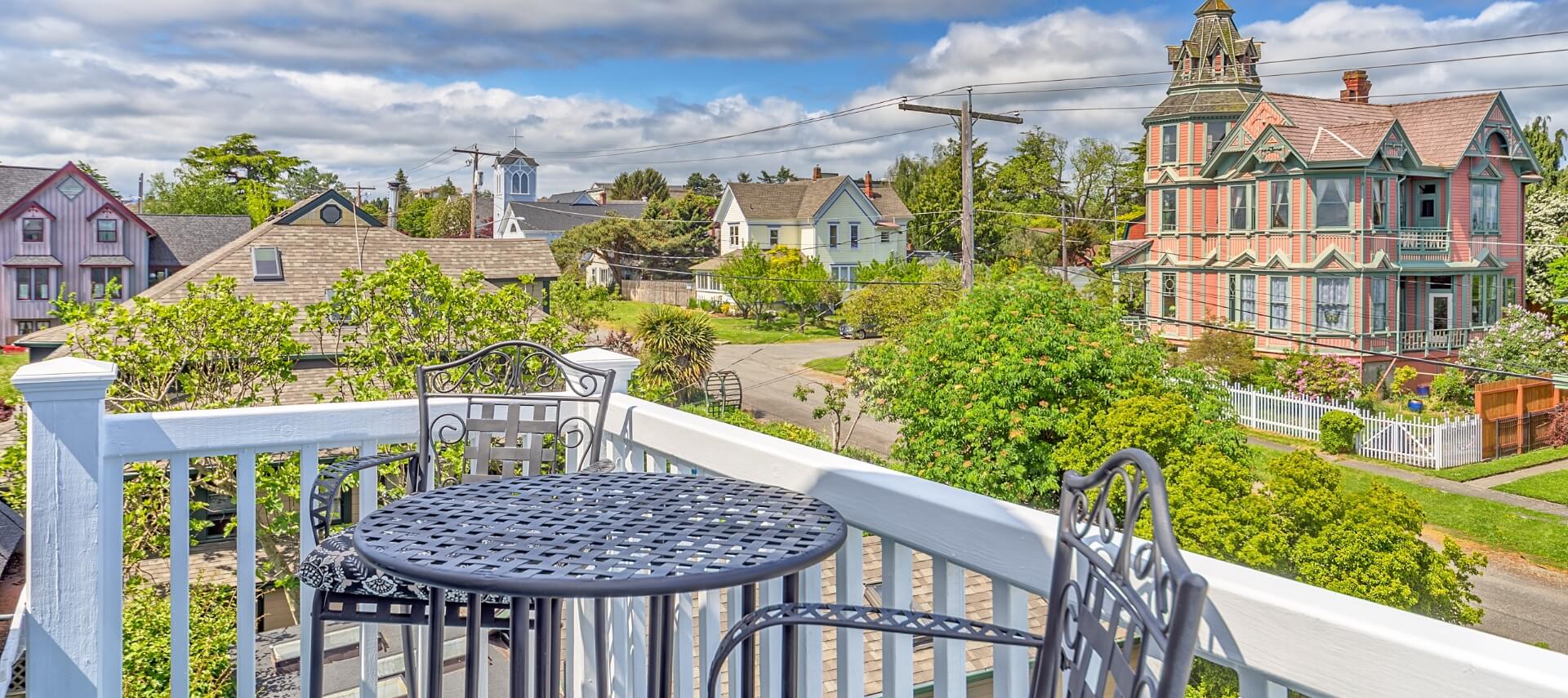 Official Site Map Page for Ravenscroft Inn in Port Townsend Washington